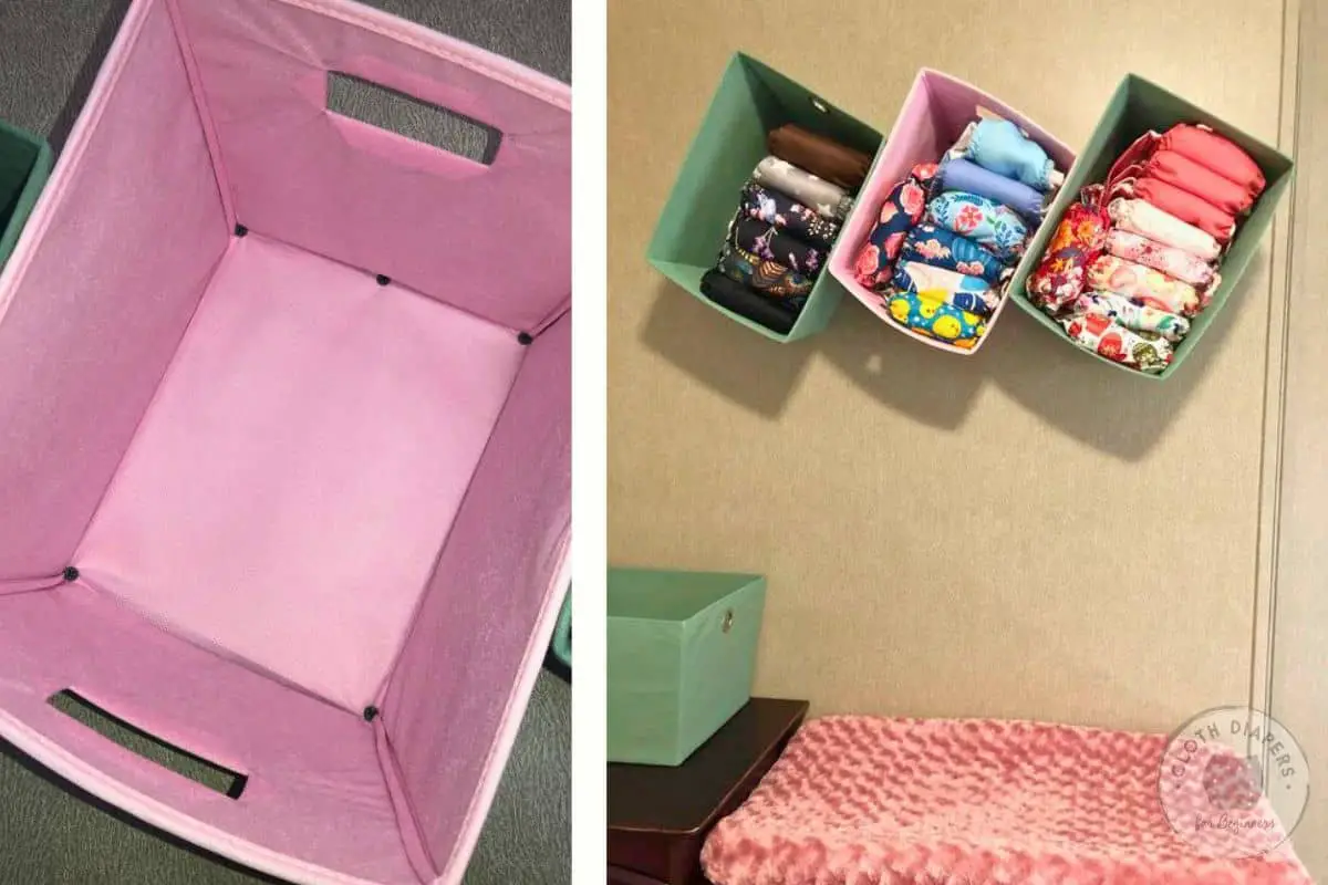 Cloth Diaper Storage and Organization Ideas (Cute and Functional ...