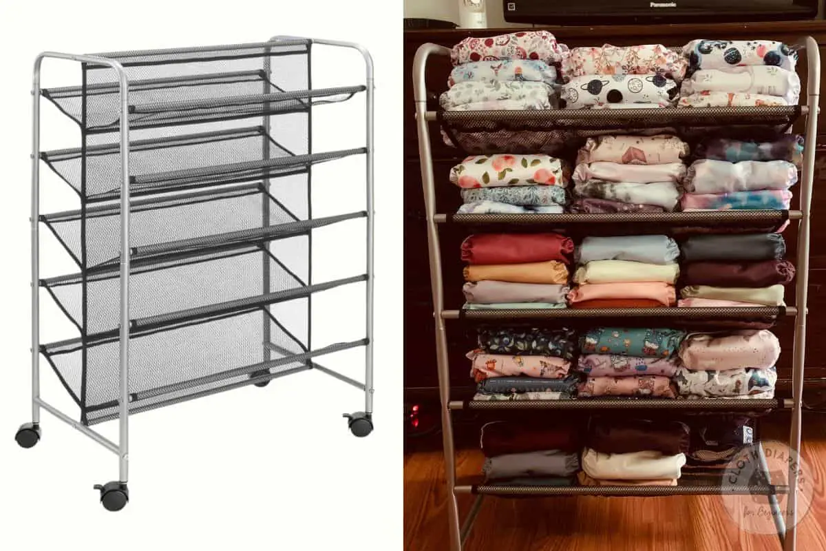 Cloth Diaper Storage and Organization Ideas (Cute and Functional ...